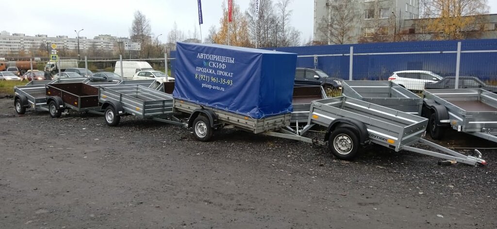 Araç römorkları AutoPricepy, Saint‑Petersburg, foto