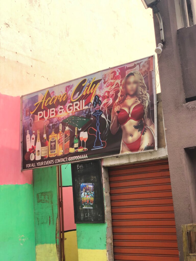 Bar Accra City, Akra, foto