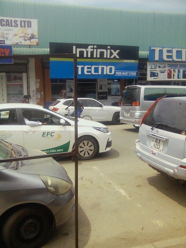 Beyaz eşya mağazaları Infinix Tecno Mobi-Mart Store, Lusaka, foto