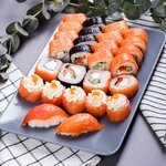 Sushi-Market (Oktyabrskaya Street No:8), suşi restoranı  Kolpino'dan