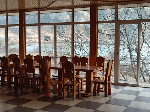 Kafe Sliyanie rek, Dağıstan, foto