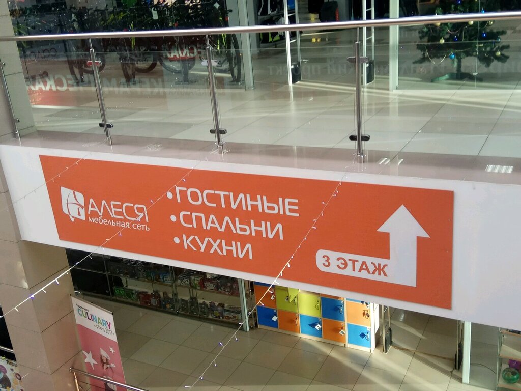 Mobilya mağazaları Алеся мебельная сеть, Omsk, foto