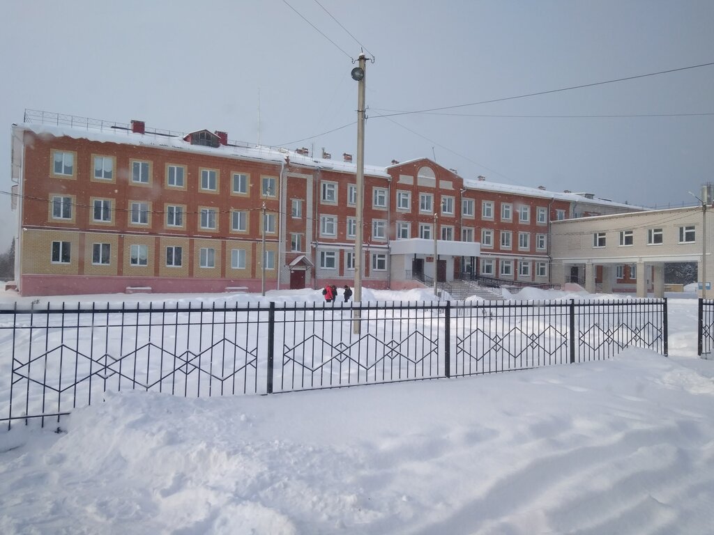 Ortaokul Krasnooktyabrskaya secondary school, Mariy El Cumhuriyeti, foto