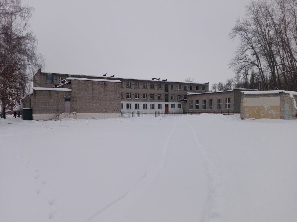 Ortaokul Uglyanskaya SOSh, Voronejskaya oblastı, foto