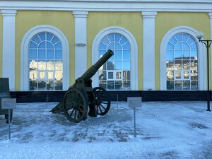 6-дюймовая осадная пушка образца 1877 года (ulitsa Aleksandra Kozitsyna No:4А), teknoloji anıtı  Verhniaya Pyşma'dan