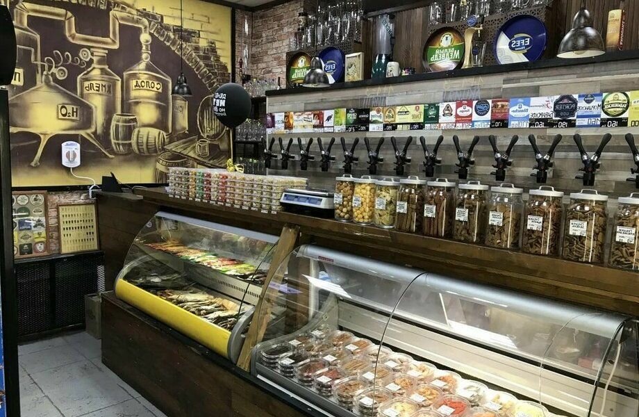 Bira dükkanı Магазин хорошего пива, Moskova, foto