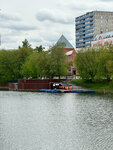 Jetty  (Moscow, Shitova Embankment), i̇skele  Moskova'dan