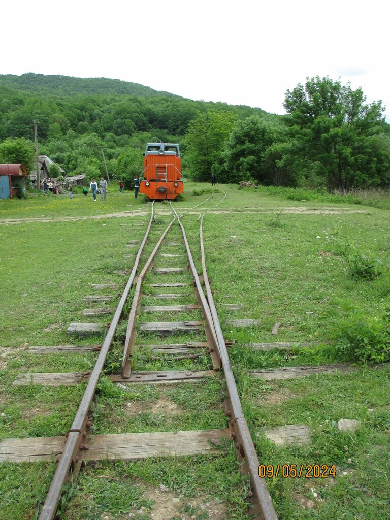 Tren istasyonu Станция 10 Километр, Krasnodarski krayı, foto