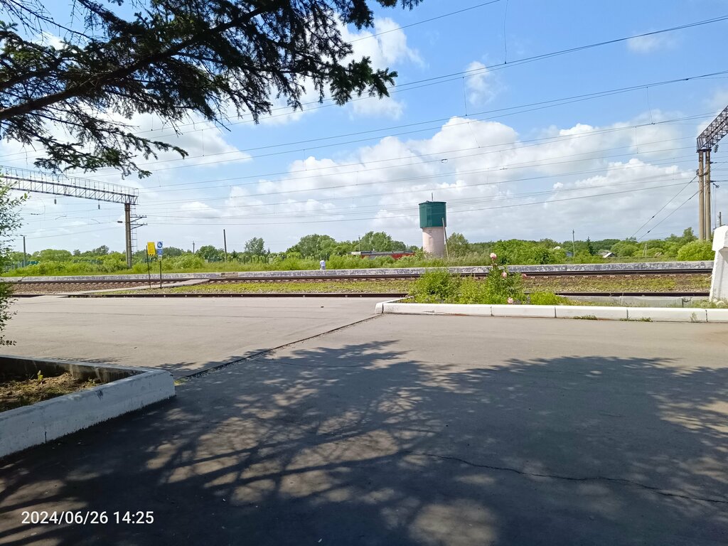 Tren istasyonu Верино, Habarovski krayı, foto