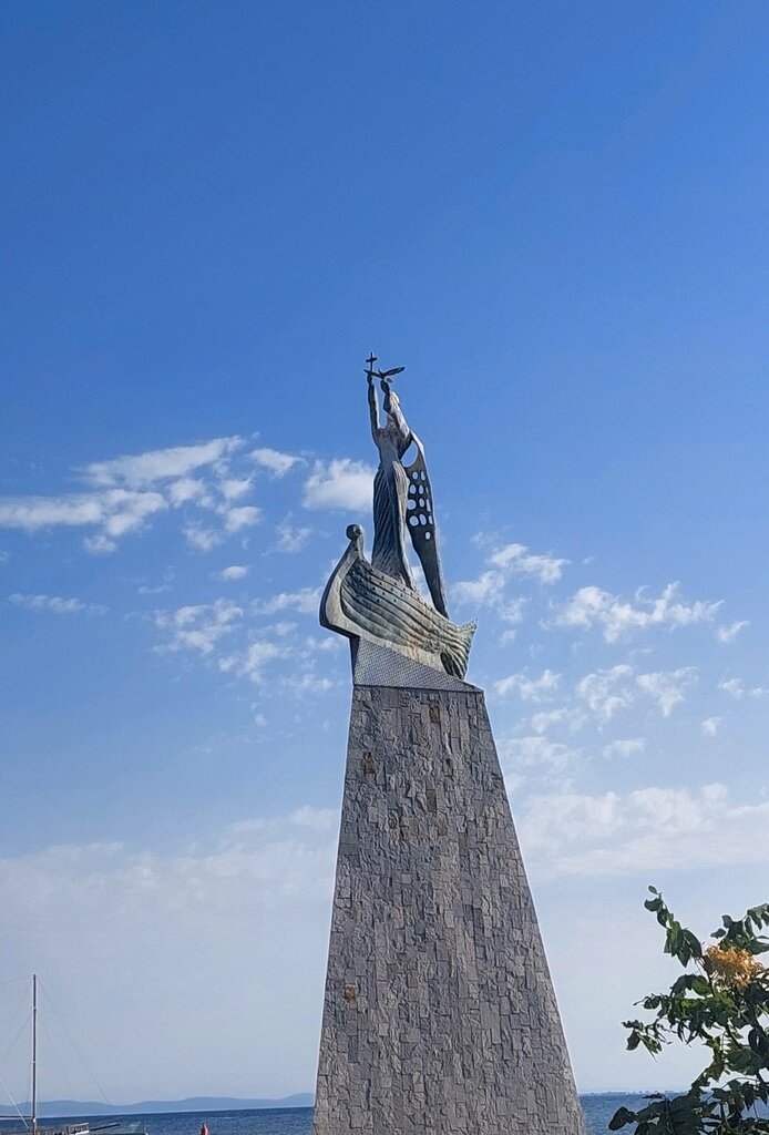 Park, sokak heykeli St. Nicholas, Dünya, foto