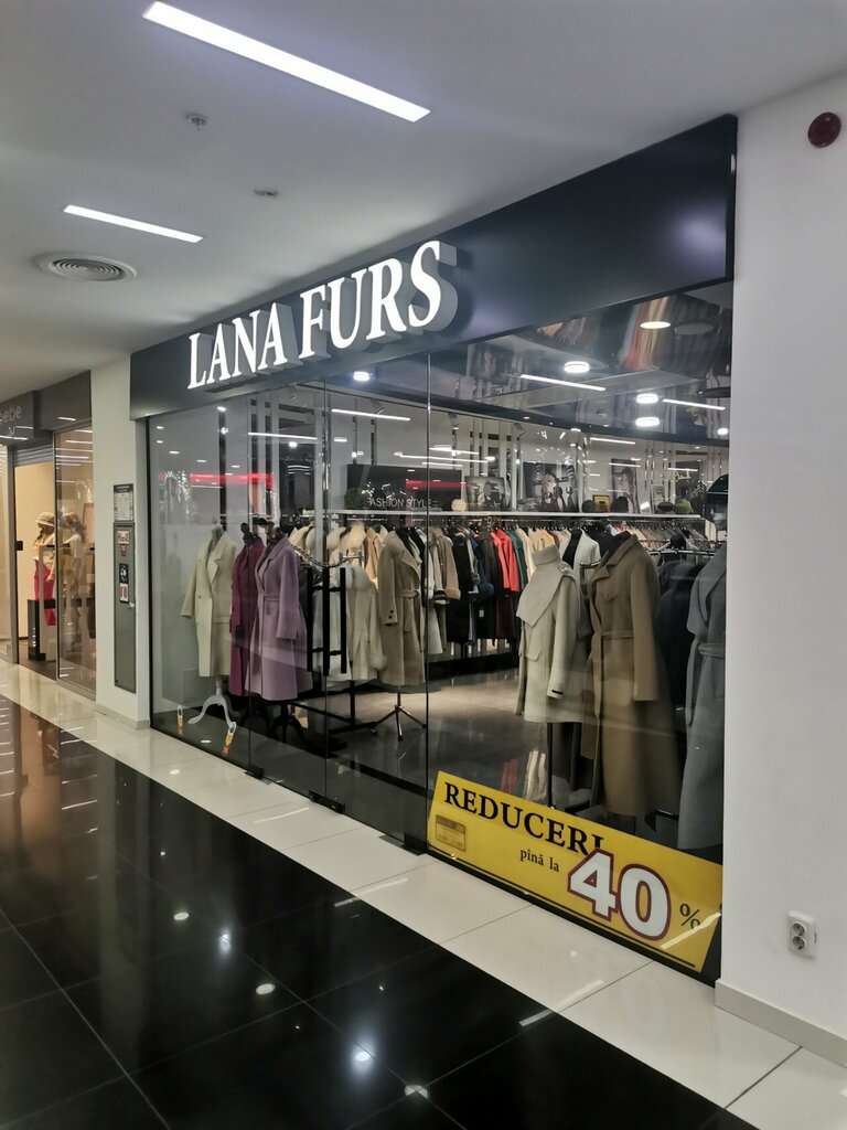 Kürk ve deri giyim mağazaları Lana Furs, Kişinev, foto