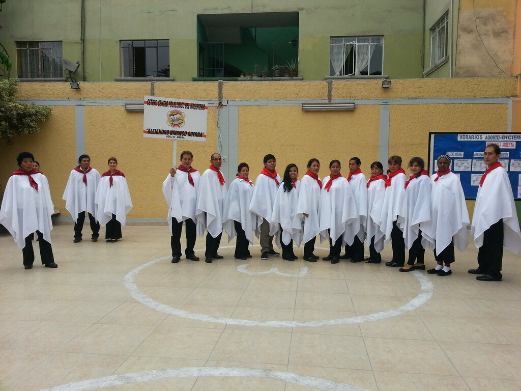Dans okulları Cetpro Centro Folklórico Del Magisterio Alejandro Vivanco Guerra, Lima, foto