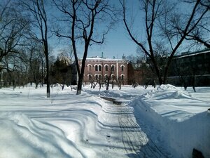 Технологический сквер (gorodskoy okrug Voronezh, Tsentralniy District, Tekhnologicheskiy skver), meydan  Voronej'den