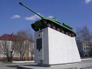 Тяжёлый танк ИС-3 (Tambov Region, Uvarovo, memorialny kompleks Pobeda), teknoloji anıtı  Uvarovo'dan
