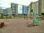 Спортивная площадка (улица Маршала Захарова No:18, корп. 1), spor alanı  Saint‑Petersburg'dan