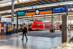 München Hauptbahnhof (Bavaria, Munich), tren istasyonu  Münih'ten