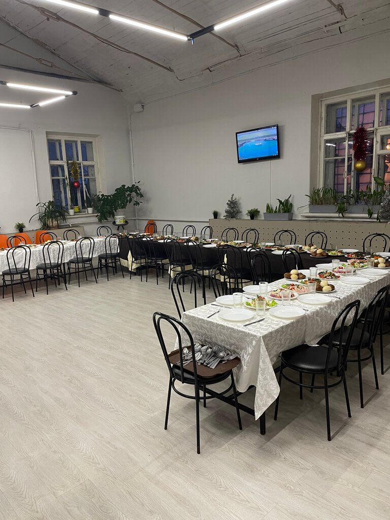 Kantin, yemekhane Smolenka dinner, Saint‑Petersburg, foto