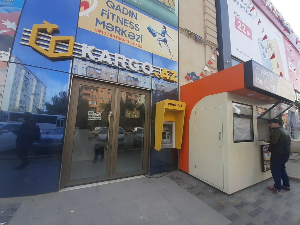 ATM'ler Yelobank, bankomat, Sumgayıt, foto