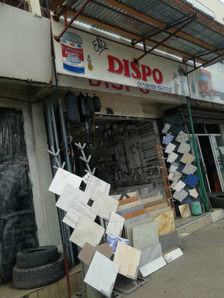 Seramik fayans Ets dispo, Brazzaville, foto