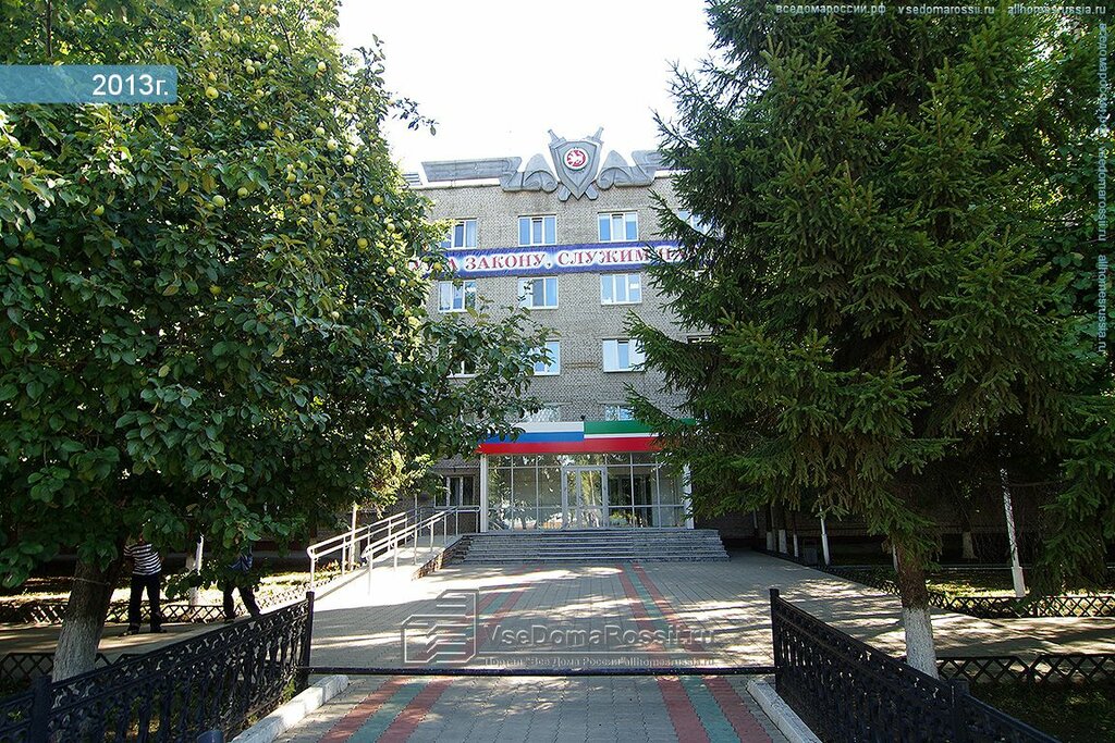 Anıt, heykel Сотрудникам МВД, Nijnekamsk (Tüben Kama), foto