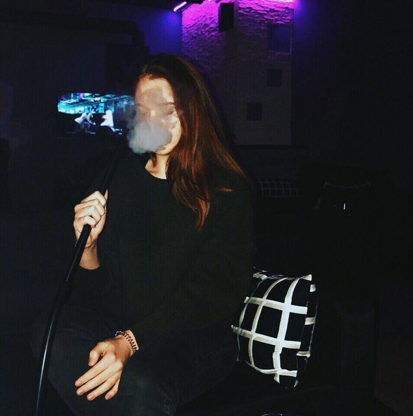 Nargile kafeler Dope Smoke, Moskova, foto