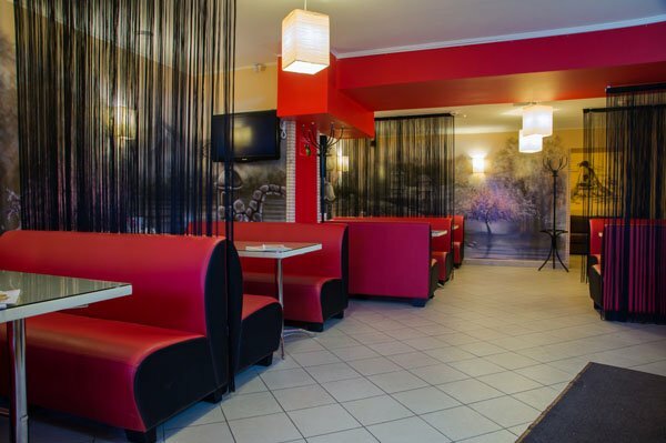 Suşi restoranı Avtosushi Avtopizza, Nijni Novgorod, foto