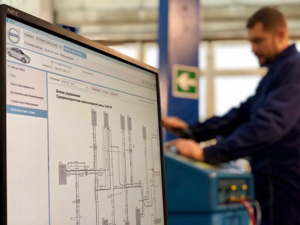 Otomobil servisi Vplus, Moskova, foto