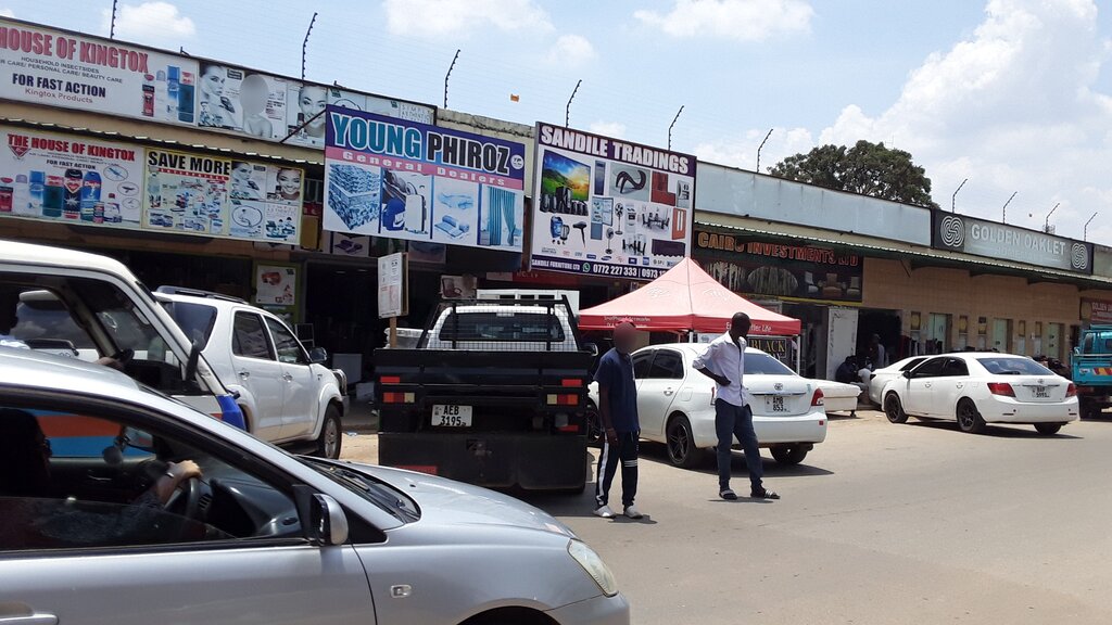 Toptancılar Cogef Investment, Lusaka, foto