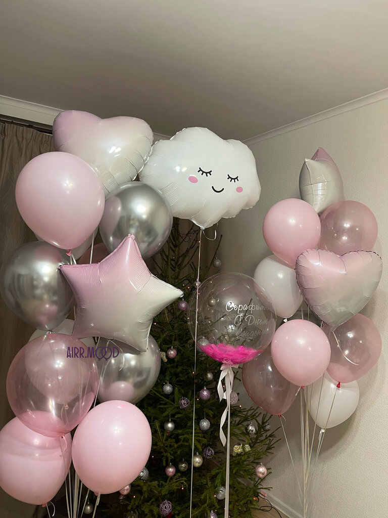 Kutlama ürünleri Airr. mood, Moskova ve Moskovskaya oblastı, foto