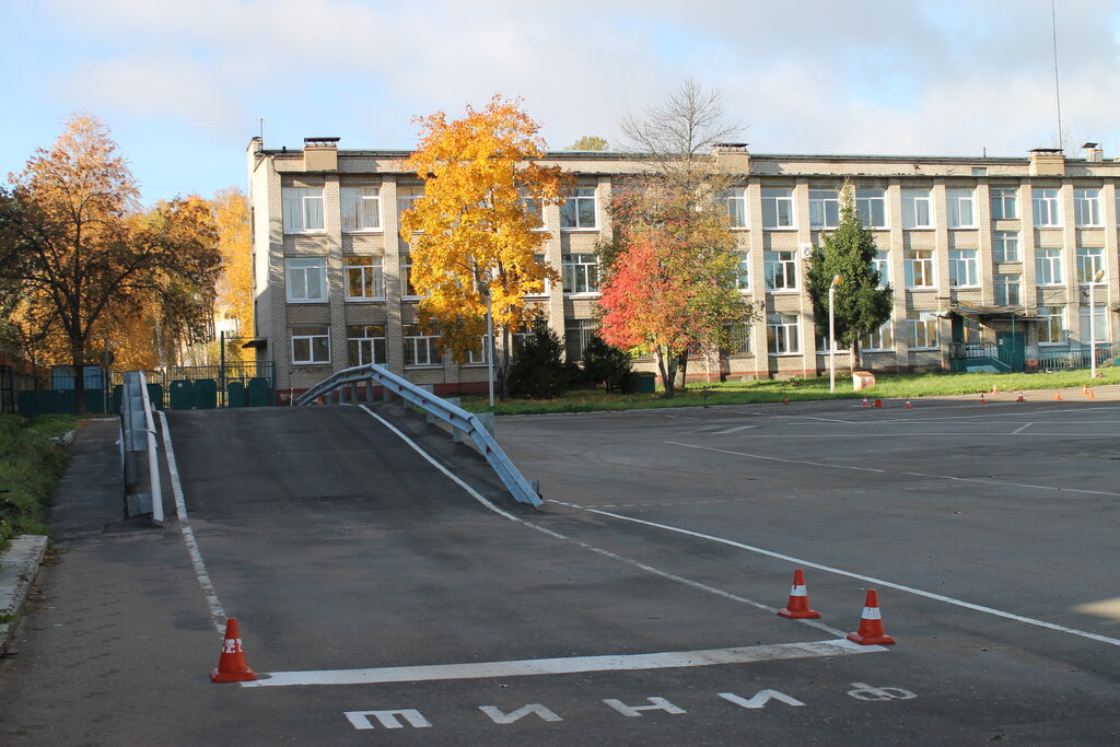 Ehliyet sınav alanı Площадка для вождения, Yaroslavl, foto