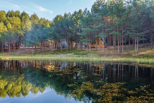 Resort oteller, tesisler CampFalcon, Nijegorodskaya oblastı, foto