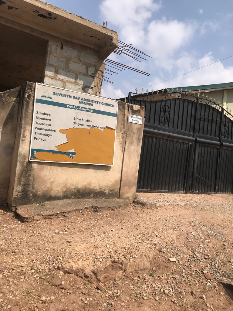 Protestan kilisesi Nsunfa Seventh-Day Adventist Church, Dünya, foto