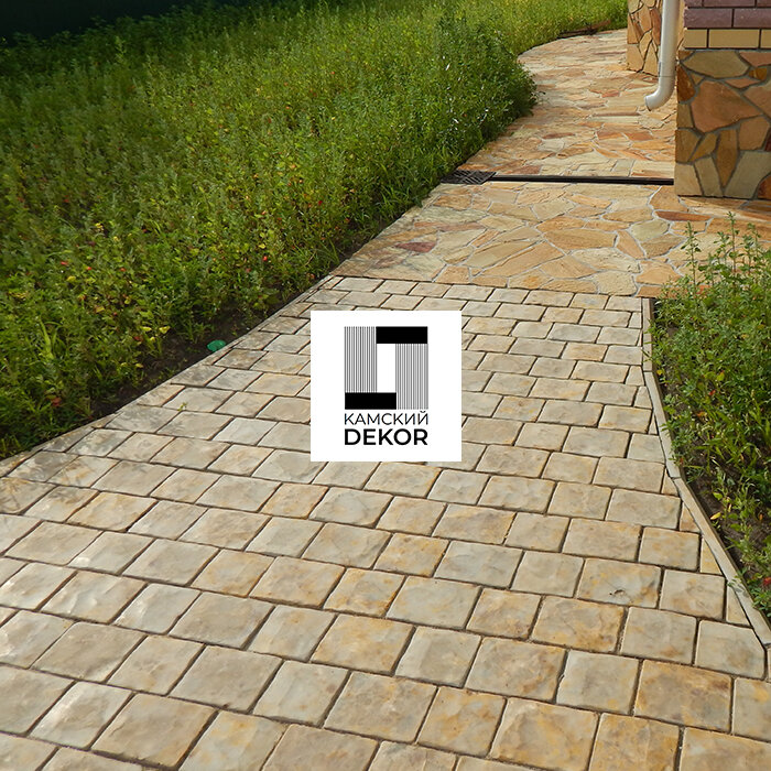 Kaldırım taşları Kama Decor, Naberejniye Çelny (Yar Çallı), foto