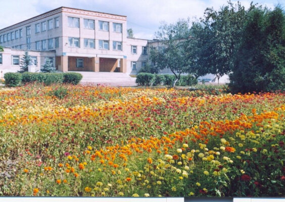 Ortaokul Srednyaya shkola Streshinskaya Guo, Gomelskaya oblastı, foto