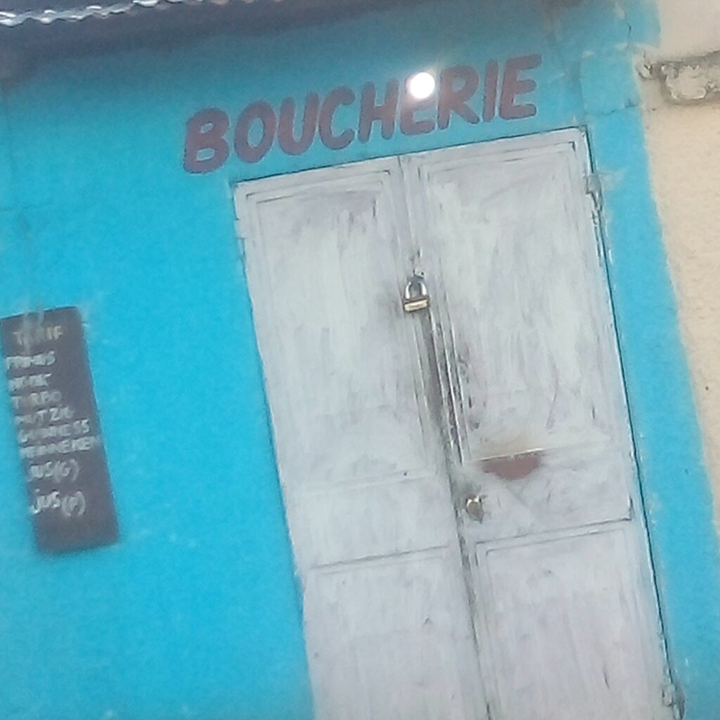 Kasap, şarküteri Boucherie, Brazzaville, foto