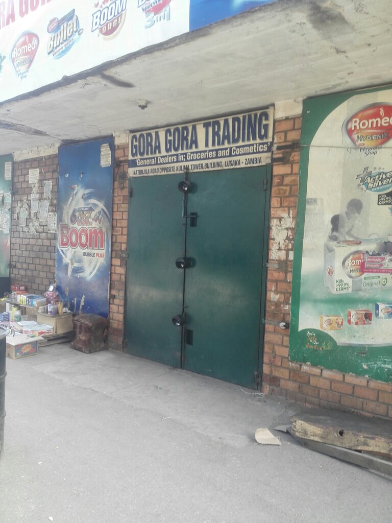 Market Gora Gora Trading, Lusaka, foto
