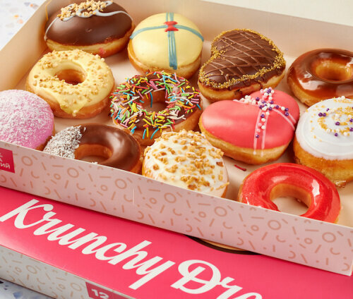 Kahve dükkanları Krunchy Dream, Moskova, foto