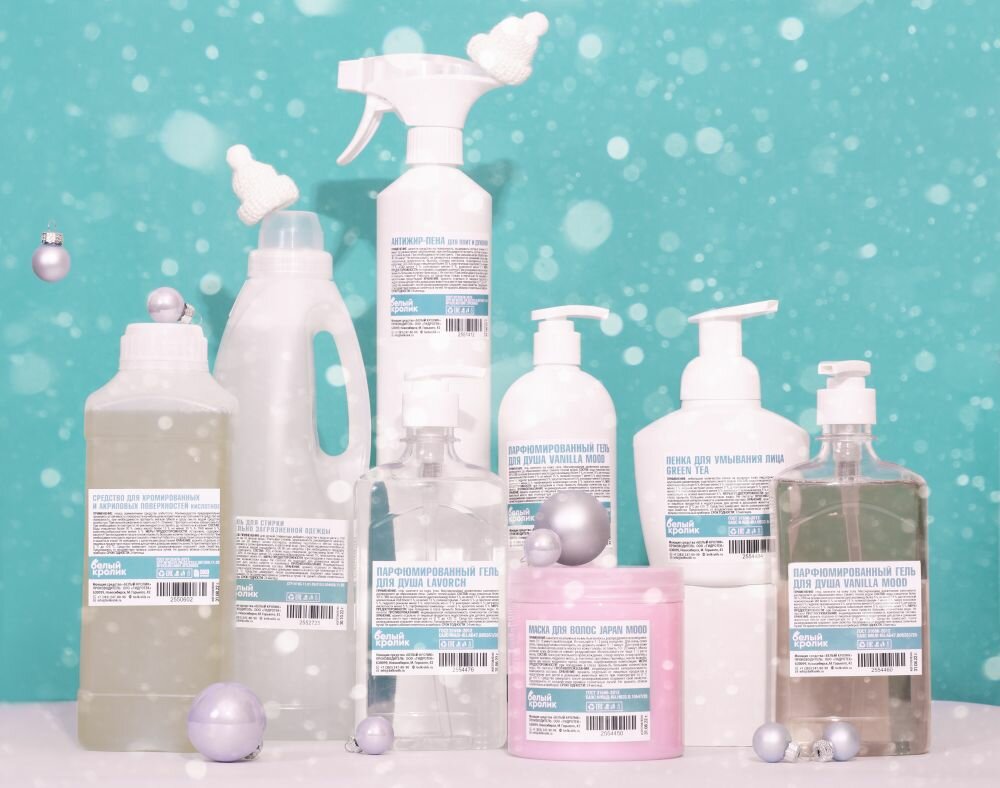 Ev temizlik ürünleri Белый кролик, Moskova, foto