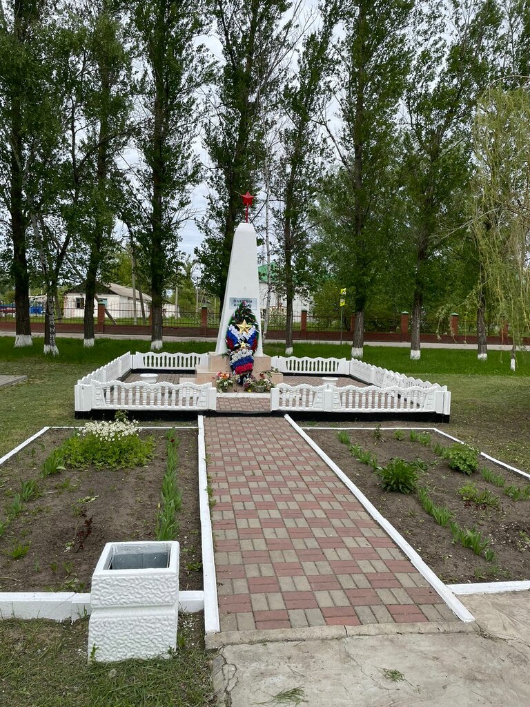 Anıt, heykel Воинам, павшим в годы Великой Отечественной войны, Rostovskaya oblastı, foto
