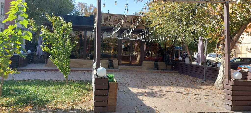 Nargile kafeler Navai, Taraz, foto