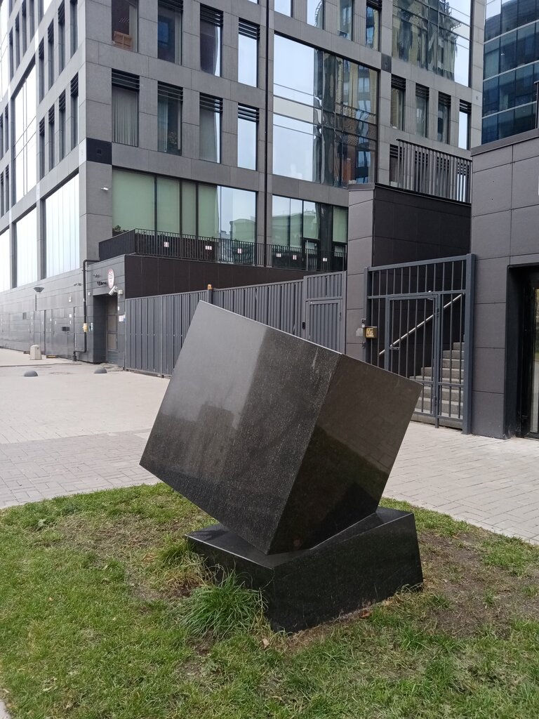 Dekorasyon ve süsleme, onur panosu Чёрный куб, Saint‑Petersburg, foto