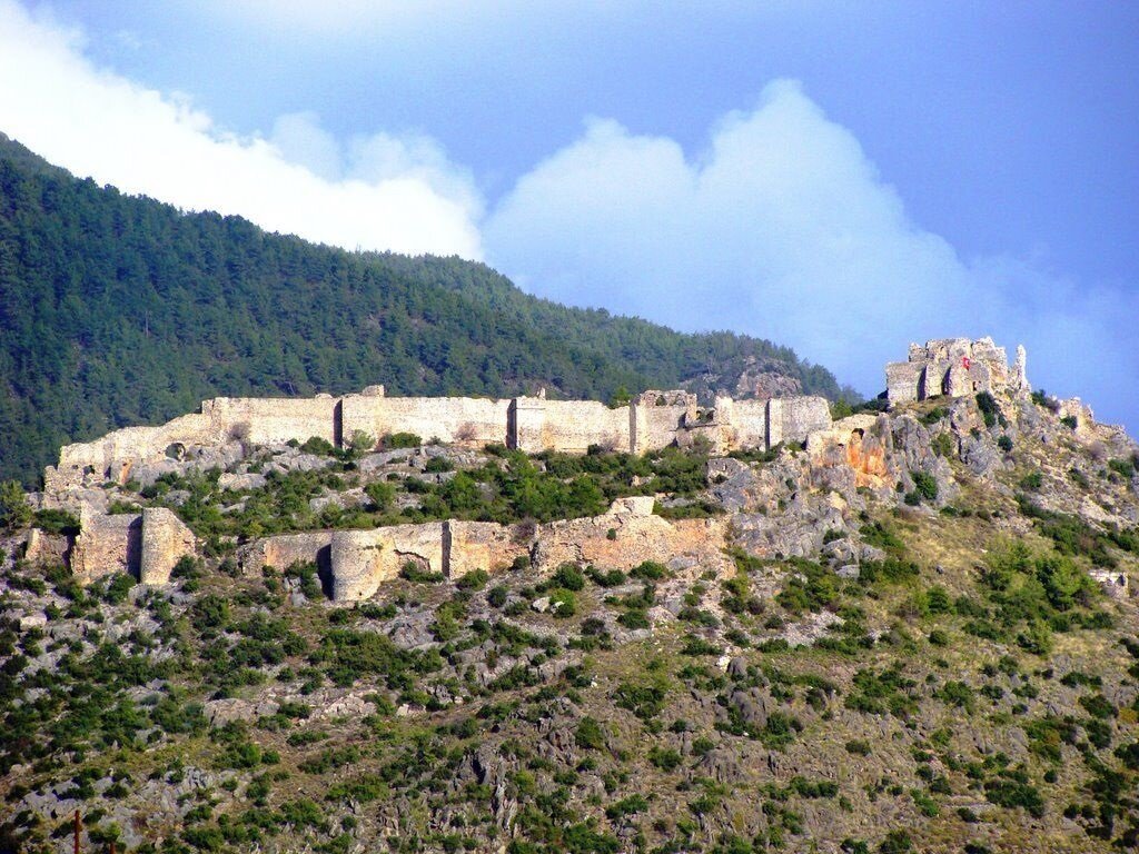 Turistik yerler Softa Kalesi, Bozyazı, foto