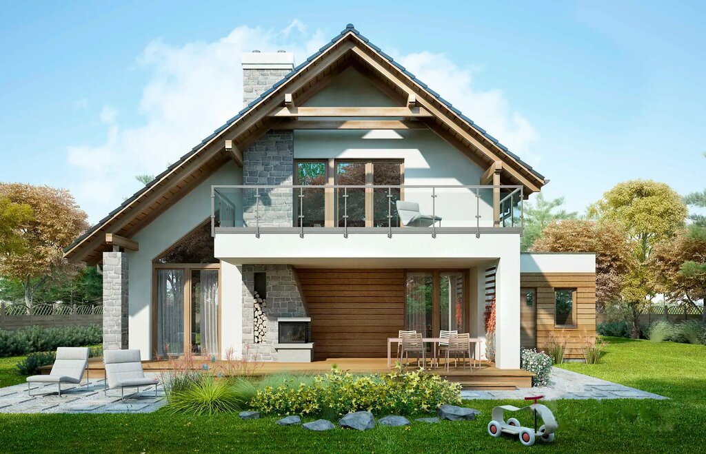 Yazlık ev inşaatı Aet-Home, Rudnia, foto