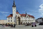 Olomoucký orloj (Horní náměstí No:583), park, sokak heykeli  Olomouc'tan