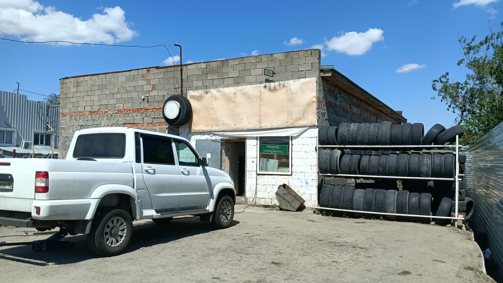 Oto lastik tamiri Shınomontaj, Kostanay, foto