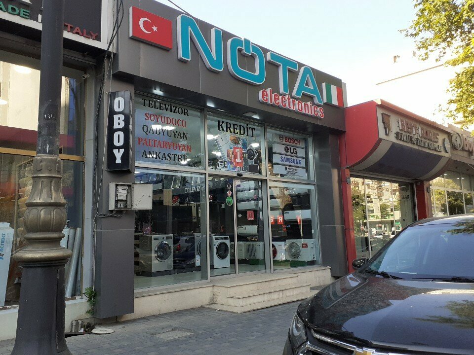 Beyaz eşya mağazaları Nota, Bakü, foto
