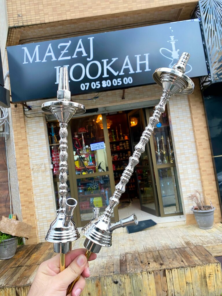 Nargile kafeler Mazaj Hookah, Abican, foto