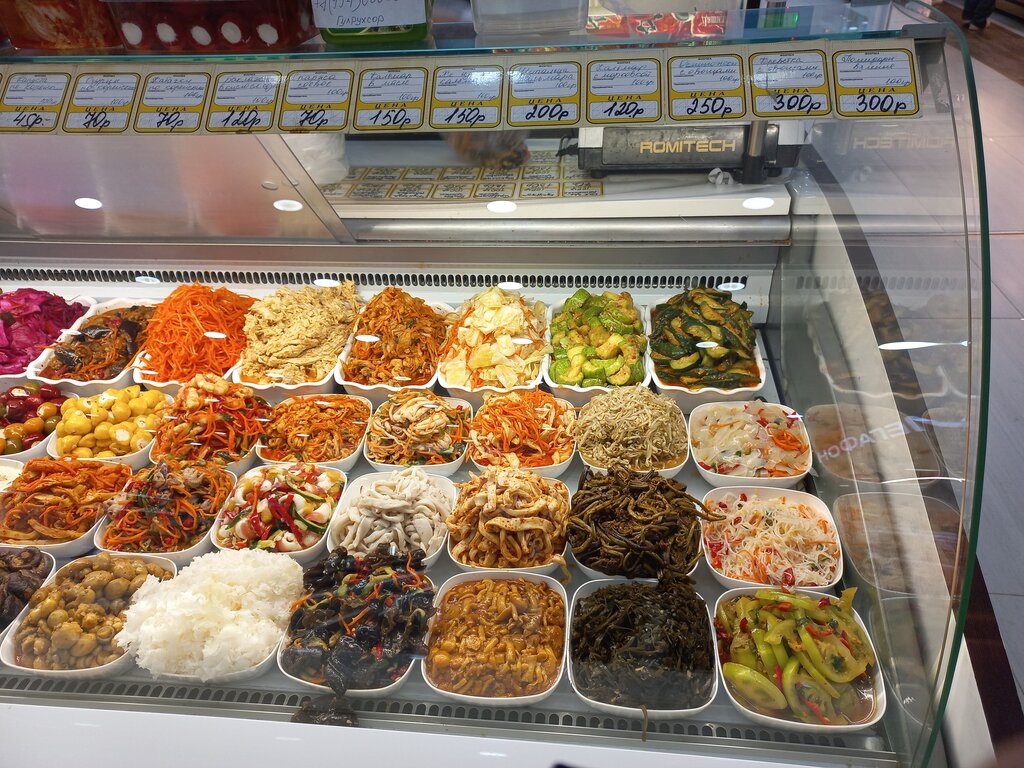 Hazır gıda satan yerler Корейские салаты, Moskova, foto