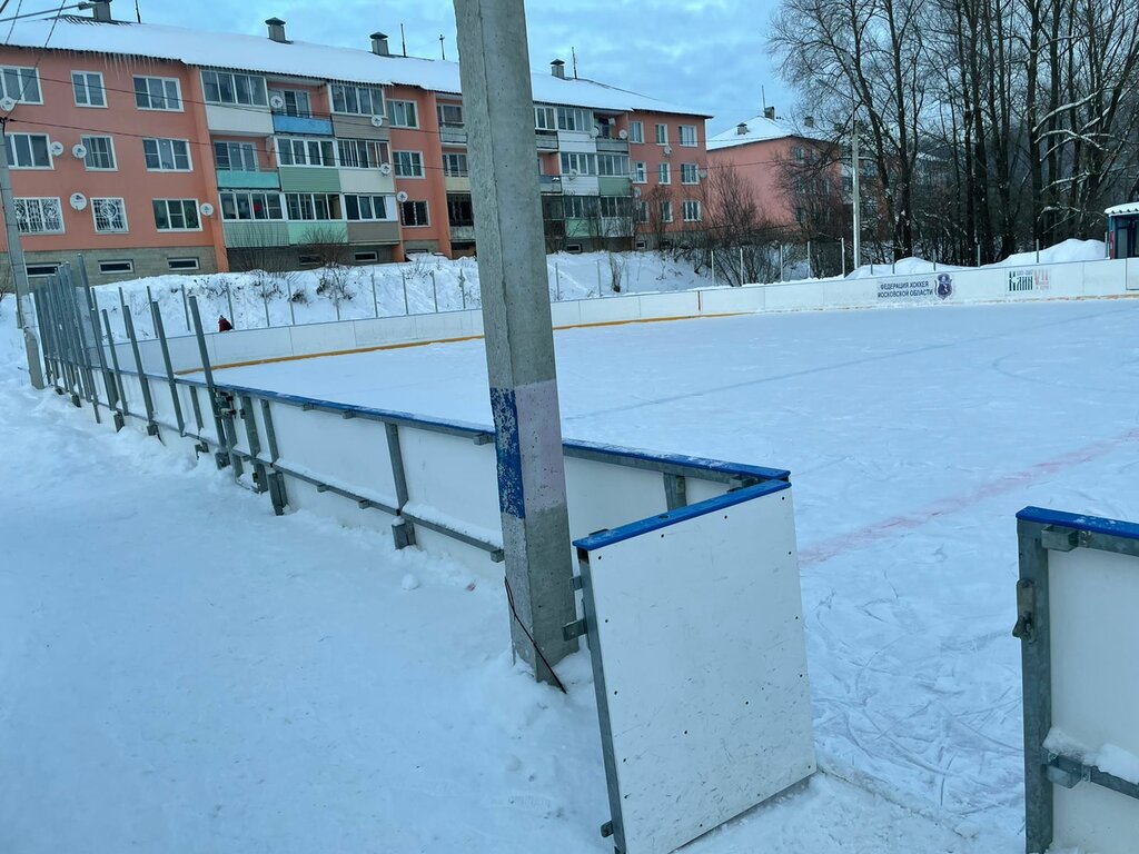 Spor alanı Хоккейная площадка, Moskova ve Moskovskaya oblastı, foto