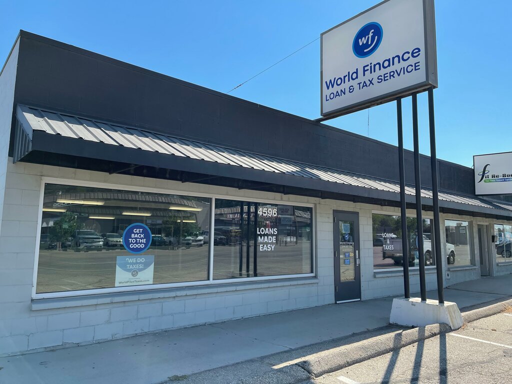 Kredi komisyoncuları World Finance, Idaho Eyaleti, foto